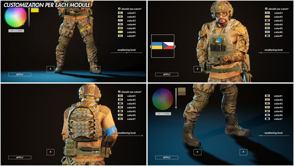 Modular Ukraine Spec Ops - Buy 2D and 3D Game Characters & Assets ... Modular Ukraine Spec Ops - Buy 2D and 3D Game Characters & Assets ...