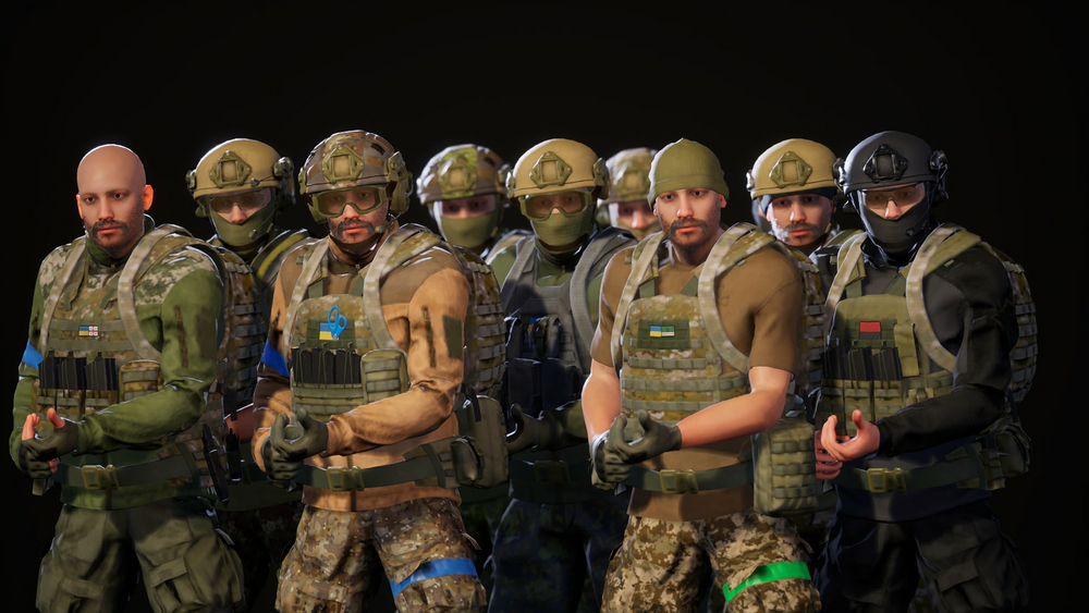 Modular Ukraine Spec Ops - Buy 2D and 3D Game Characters & Assets ...