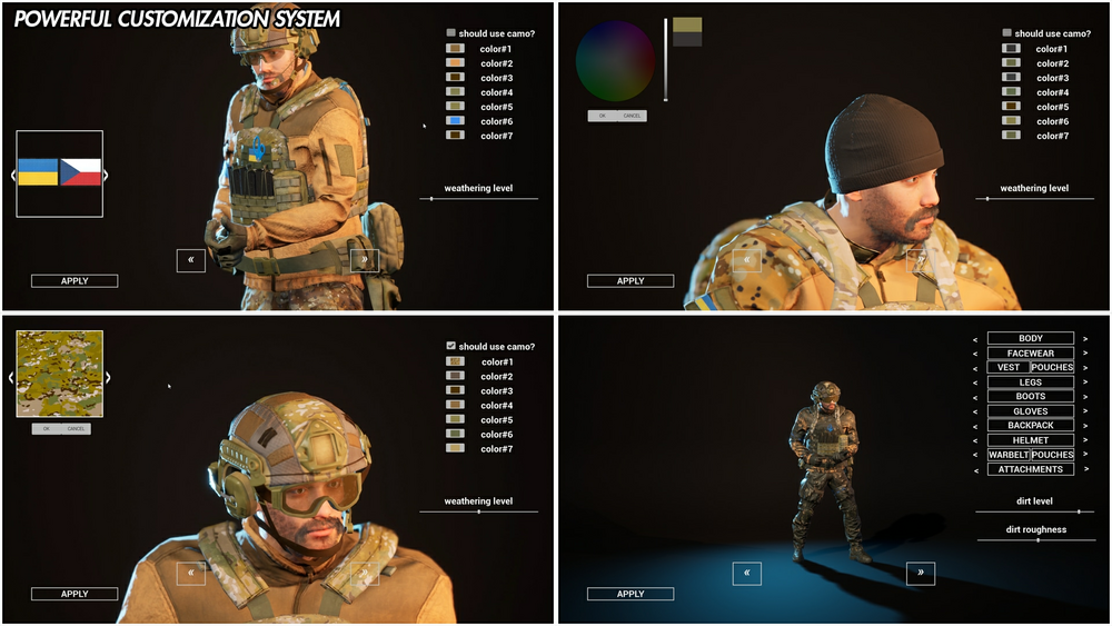 Modular Ukraine Spec Ops - Characters - Categories - devmyasset.com Modular Ukraine Spec Ops - Characters - Categories - devmyasset.com
