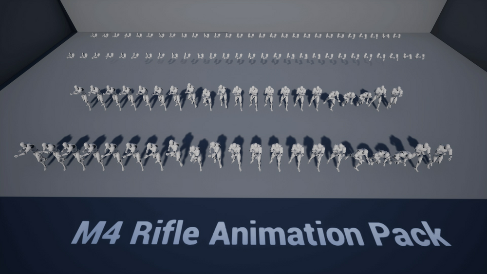 M4 Rifle Animation Pack - Animations - Categories - devmyasset.com