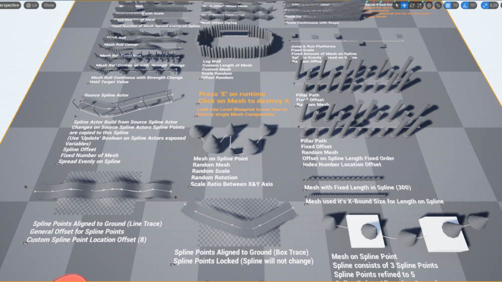 Spline Tool Pro - Blueprints - Categories - devmyasset.com