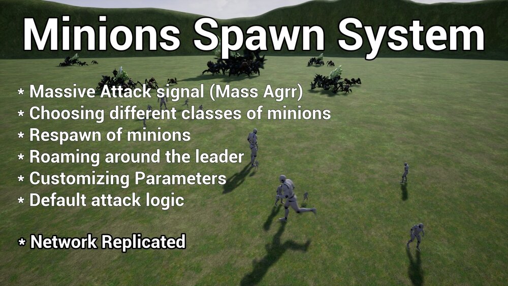 Minions Spawn System - Buy Game Blueprints for Developers - DevMyAsset