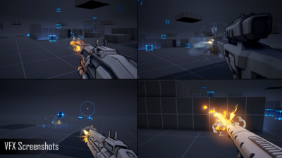 VFX Pack - Stylized FPS Muzzle and Impacts Effects - Buy Visual Effects ...