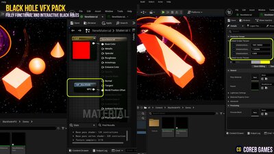 Interactive Black Hole VFX - Buy Visual Effects & Game Assets - DevMyAsset Market
