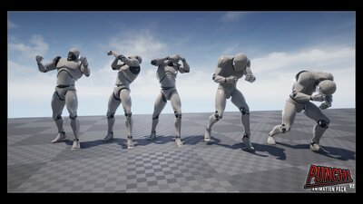 Punch! Animation Pack - 2D/3D Animations for Games: Ready-to-Use Assets