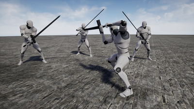 Knight Zweihander - 2D/3D Animations for Games: Ready-to-Use Assets