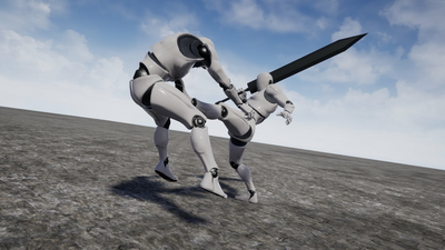 Knight Zweihander - 2D/3D Animations for Games: Ready-to-Use Assets