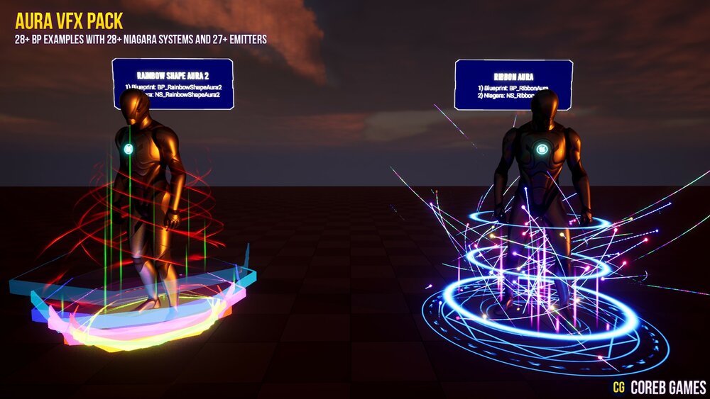 Aura VFX Pack - Buy Visual Effects & Game Assets - DevMyAsset Market