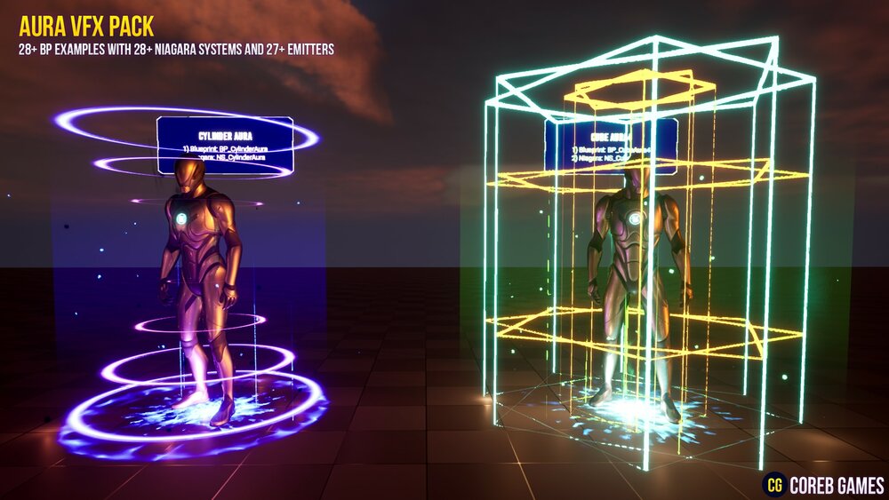 Aura VFX Pack - Buy Visual Effects & Game Assets - DevMyAsset Market