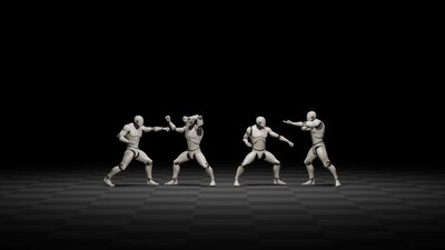 Combat animations - Karate - 2D/3D Animations for Games: Ready-to-Use ...