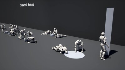Survival Animations - 2D/3D Animations for Games: Ready-to-Use Assets